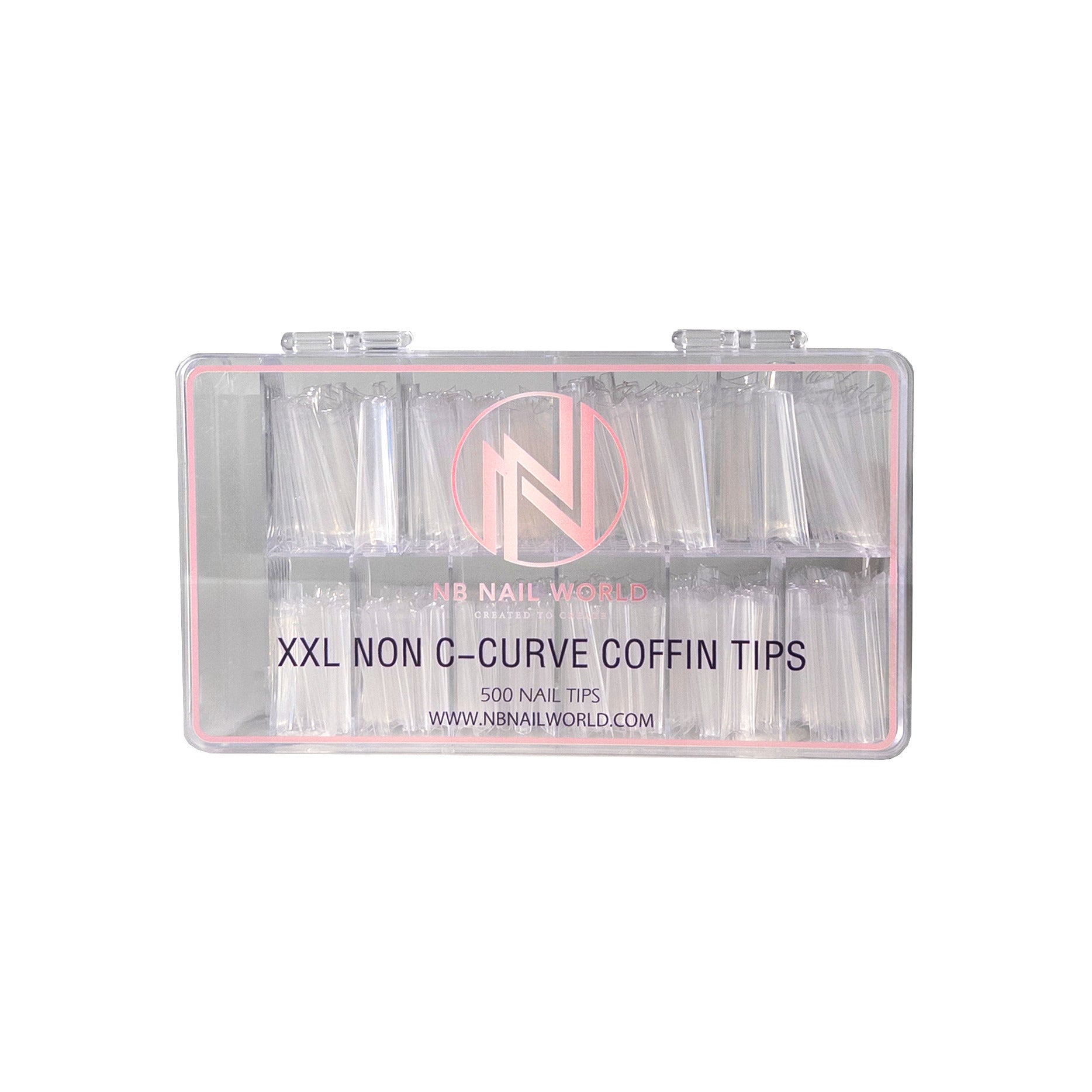 XXL Non C-Curve Coffin Tips